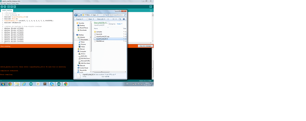 Libraries not working... - Libraries - Arduino Forum Libraries not working... - Libraries - Arduino Forum