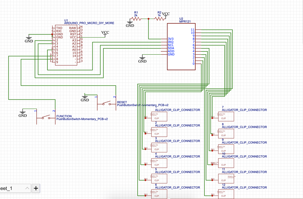 mpr121 Arduino laptop charger noise - General Electronics - Arduino Forum