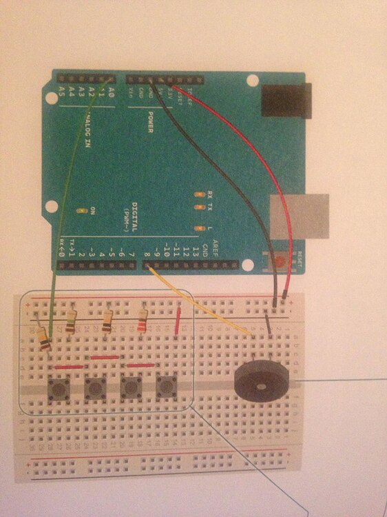 Keyboard with piezo - Audio - Arduino Forum