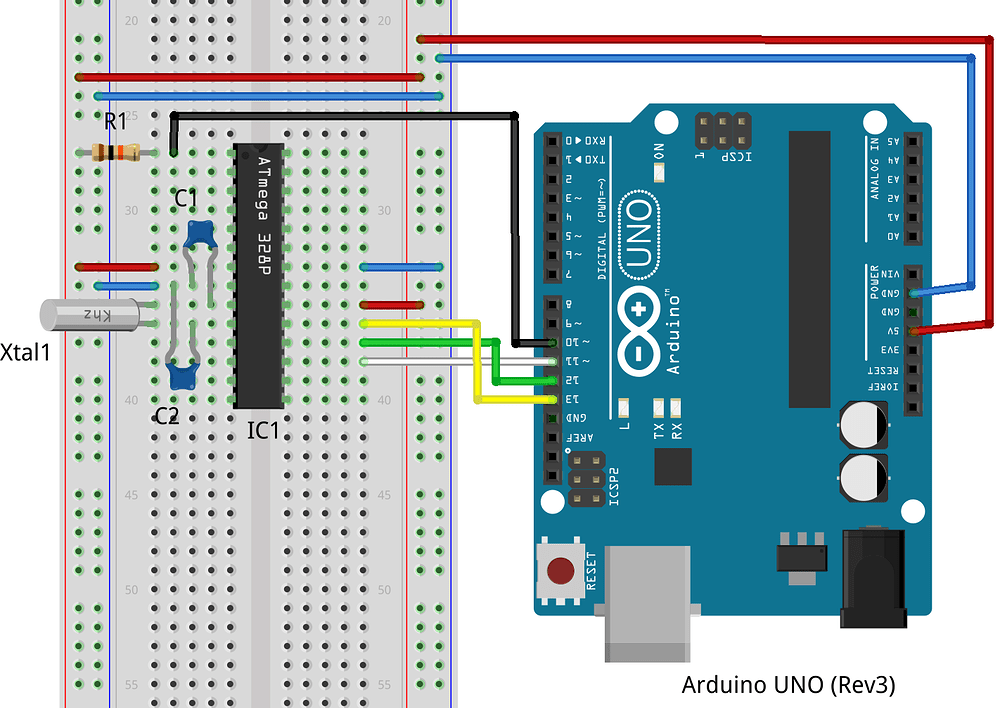 Arduino Uno als ISP beim Atmega328U - Page 4 - Deutsch - Arduino Forum