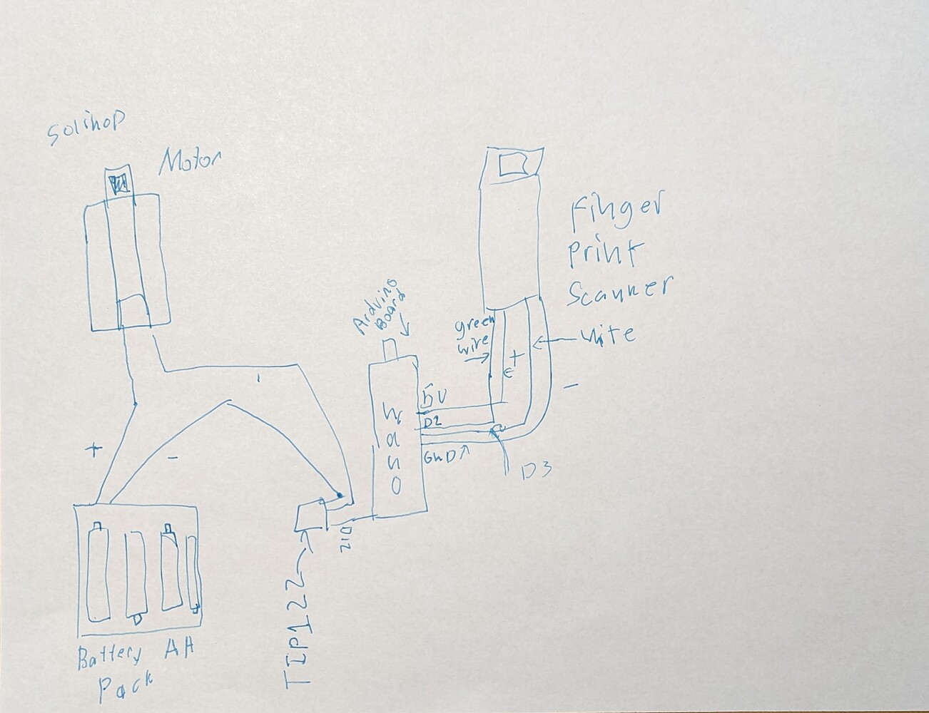 Fingerprint Circuit Not Working - General Guidance - Arduino Forum Fingerprint Circuit Not Working - General Guidance - Arduino Forum
