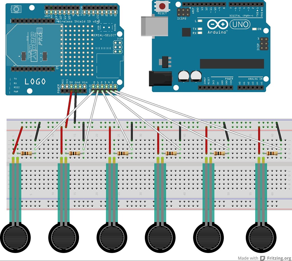 FSR input sequence triggering wifi connection - Sensors - Arduino Forum