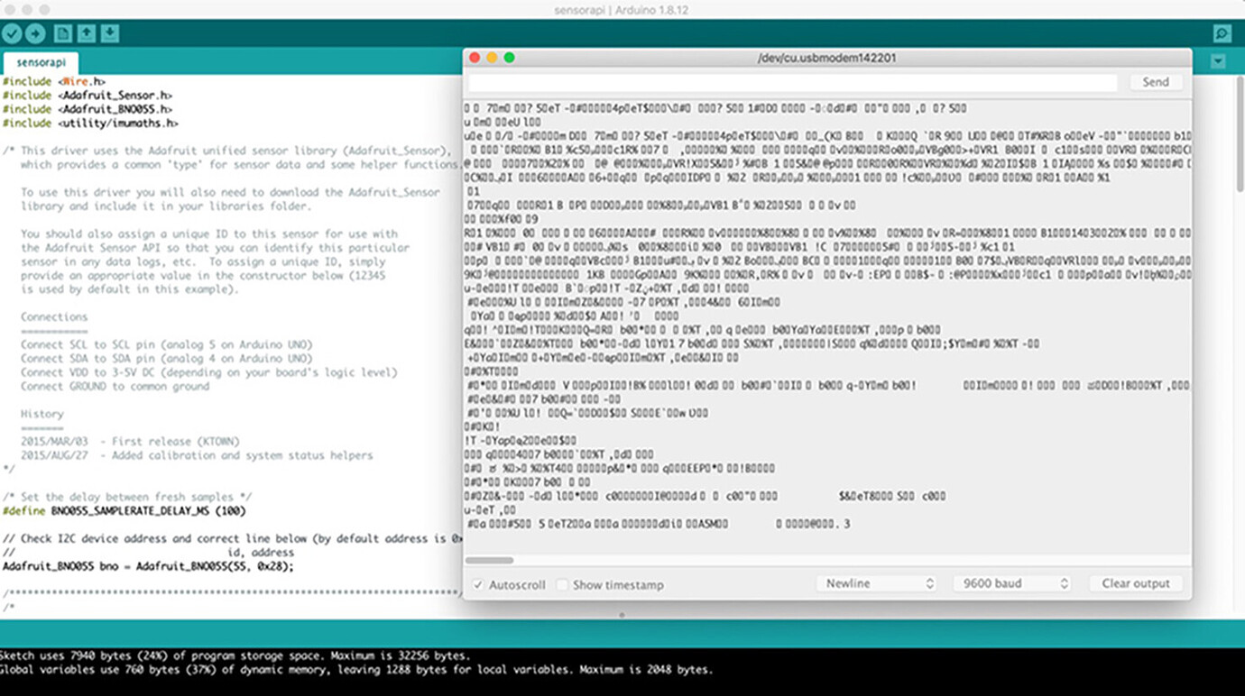 BNO055 + Arduino uno not giving correct data output - Sensors - Arduino ... BNO055 + Arduino uno not giving correct data output - Sensors - Arduino ...