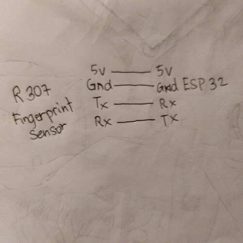 Esp 32 and Fingerprint sensor R307 - General Guidance - Arduino Forum
