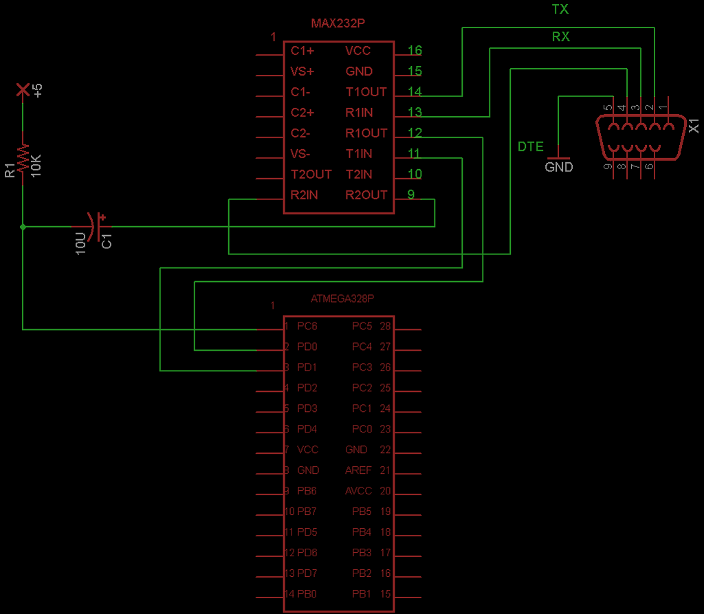 Programming off-board 328 thru RS232 & USB to Serial cable. - 3rd Party Boards - Arduino Forum