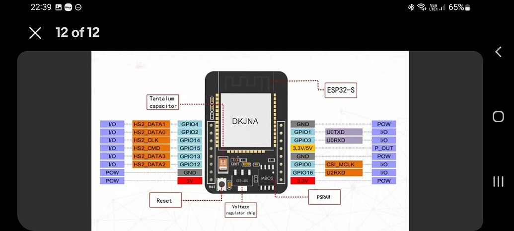 Esp32cam power supply - Microcontrollers - Arduino Forum