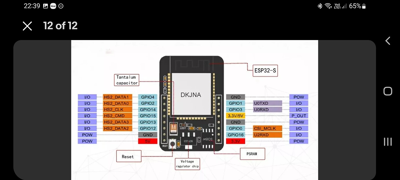 Esp32cam power supply - 3rd Party Boards - Arduino Forum