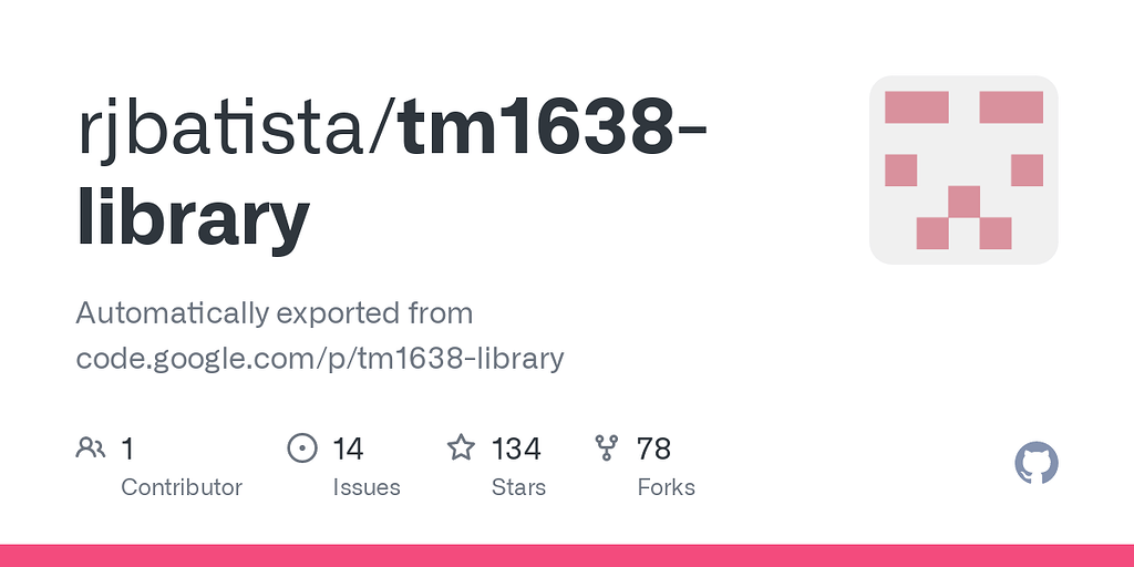TM1638 display library - Libraries - Arduino Forum