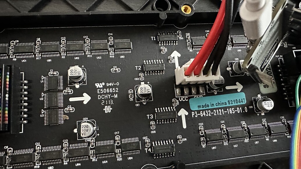 LED Matrix Panel 64x32 is flickering / flashing (with NodeMCU) - LEDs ...