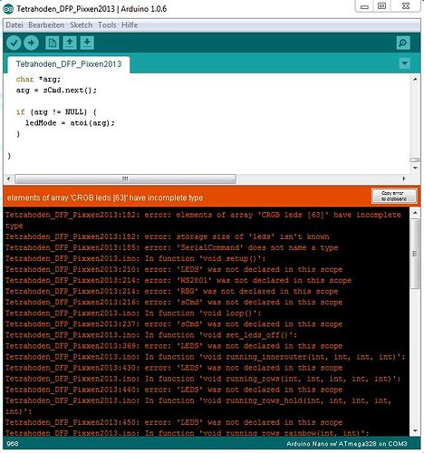 Bitte um Hilfe :) - Deutsch - Arduino Forum