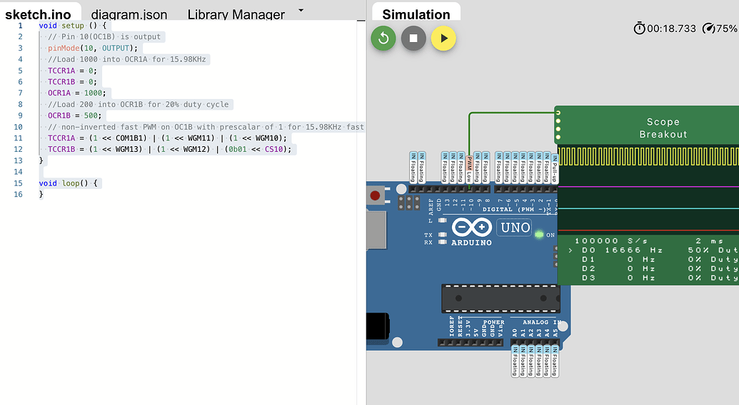 Generating Pwm Square Wave Output Programming Arduino Forum 3738