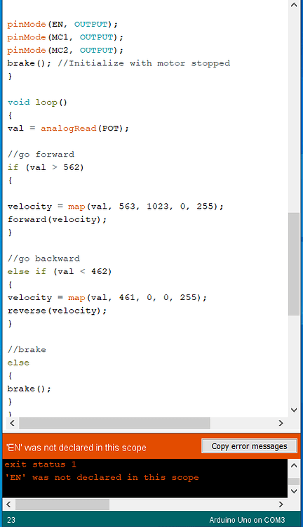 'EN' was not declared in the scope - Programming - Arduino Forum