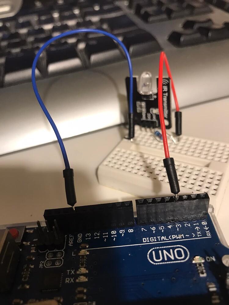 IRremote: receiving ok but transmitting don't work - Programming - Arduino Forum