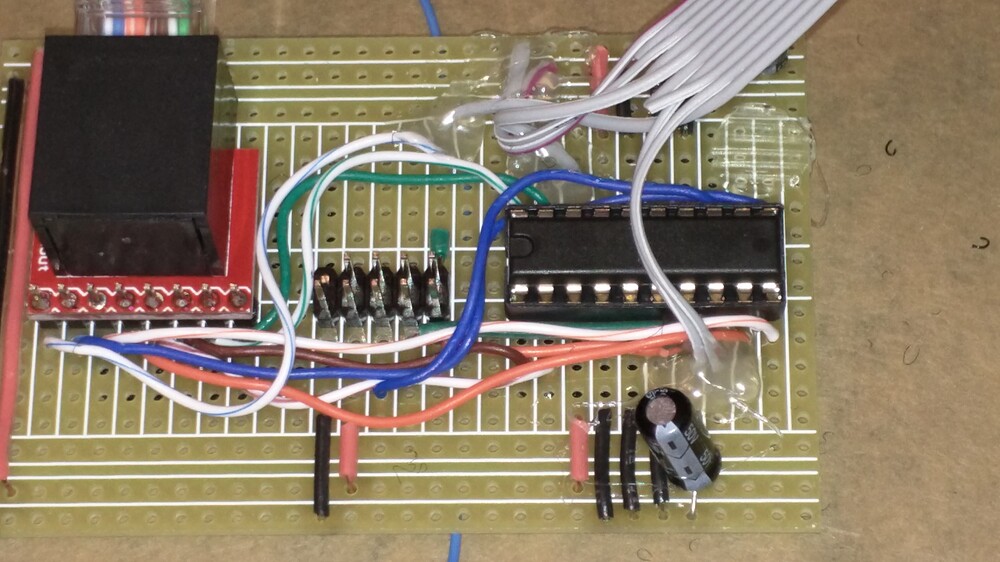 Scoreboard project: Random segments lighting up - General Electronics ...