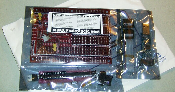 ProtoStack ATmega328 Kit Review (Arduino Clone Build) - Education - Arduino Forum