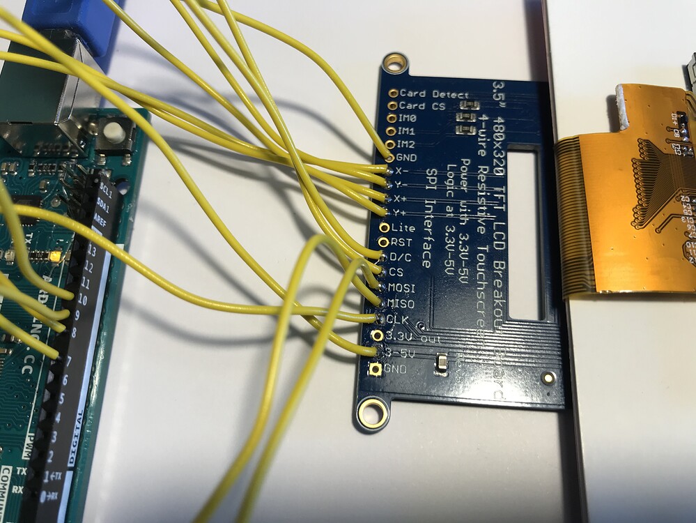 Adafruit HX8357D Display / Mega 2560 - Displays - Arduino Forum