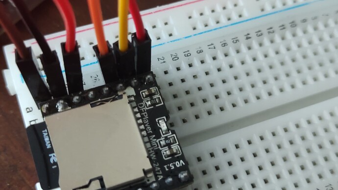 No puedo reproducir audio con ESP32 + DFPlayer Mini: Timeout Error - Microcontroladores ...