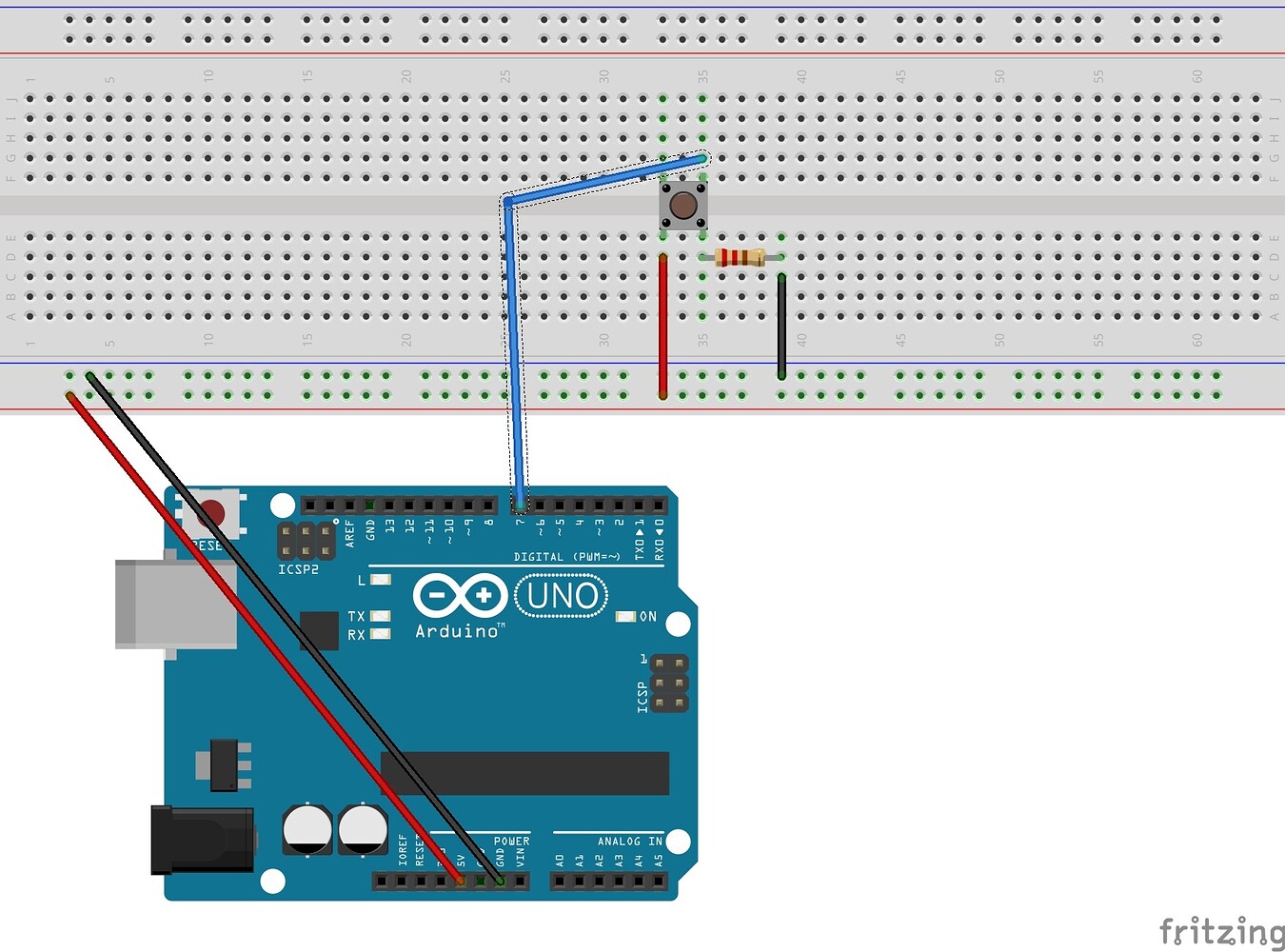 Problema con due pulsanti(bottoni) Arduino UNO rev3 - Generale - Arduino Forum