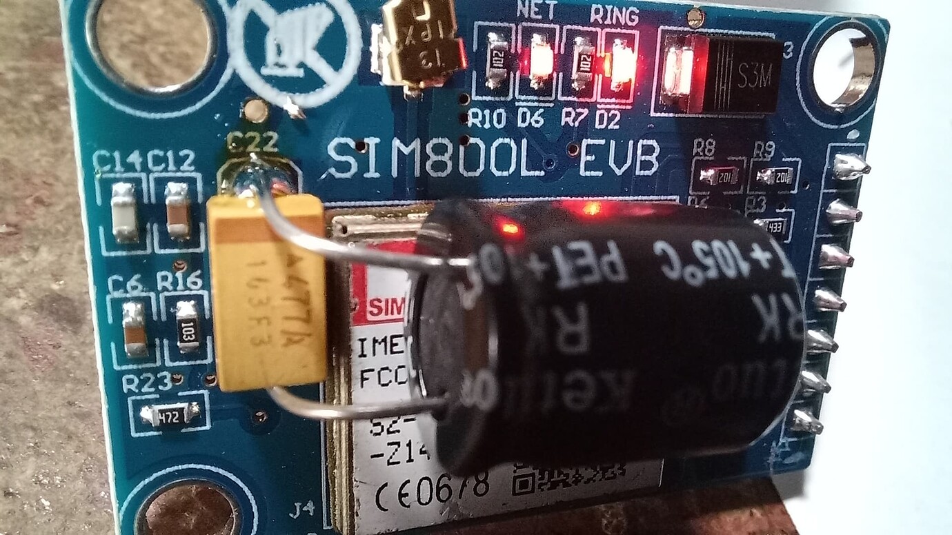 SIM800L EVB Working with Arduino UNO power line - General Electronics - Arduino Forum