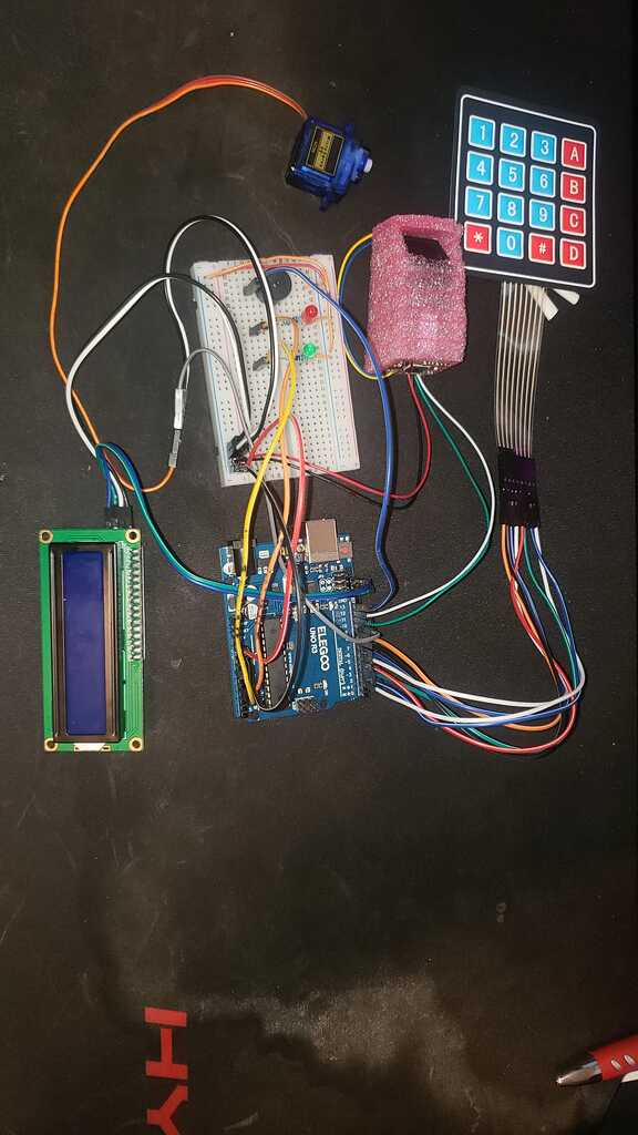 Safe Using Arduino With Keypad And Finger Print Reader Product Design