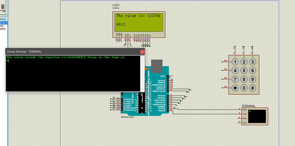 Saving keypad input and displaying it - Programming - Arduino Forum