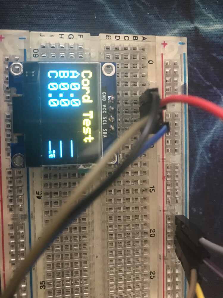 Partial OLED static glitch - Displays - Arduino Forum
