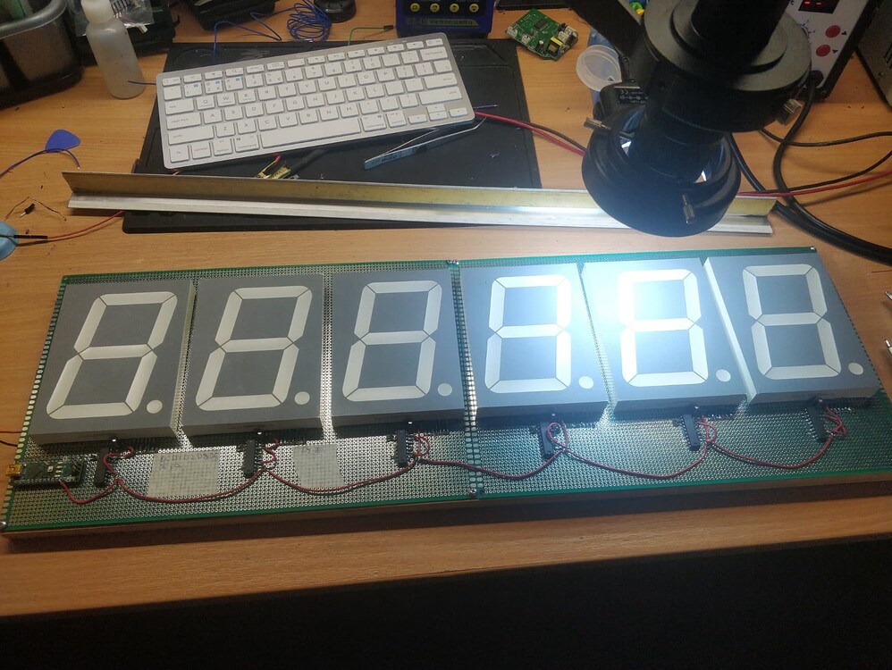 Need help building 6 digit 7-segment display - Page 2 - LEDs and Multiplexing - Arduino Forum