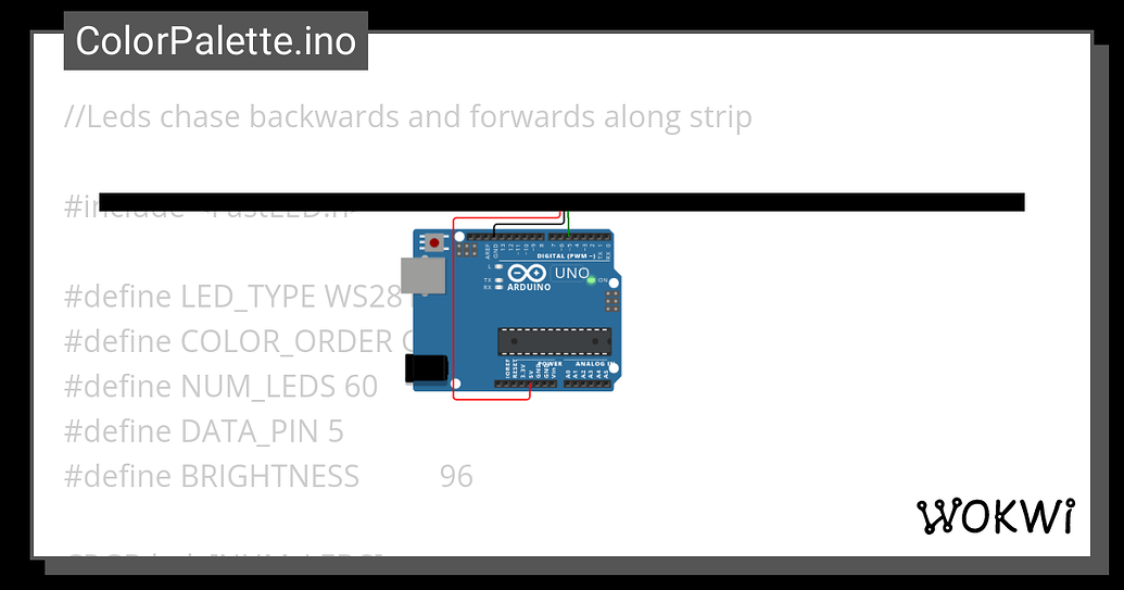 Fastled example - RainbowStripeColors_p - Programming - Arduino Forum