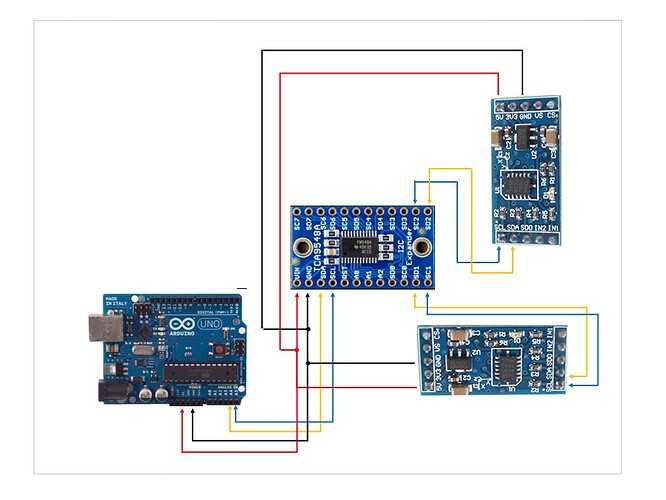 Arduino UNO - TCA9548A - ADXL345 PROBLEM - General Guidance - Arduino Forum