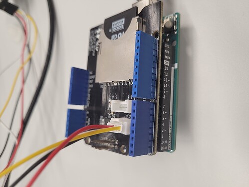 Question marks in Serial monitor but baud rate is the same - General ...