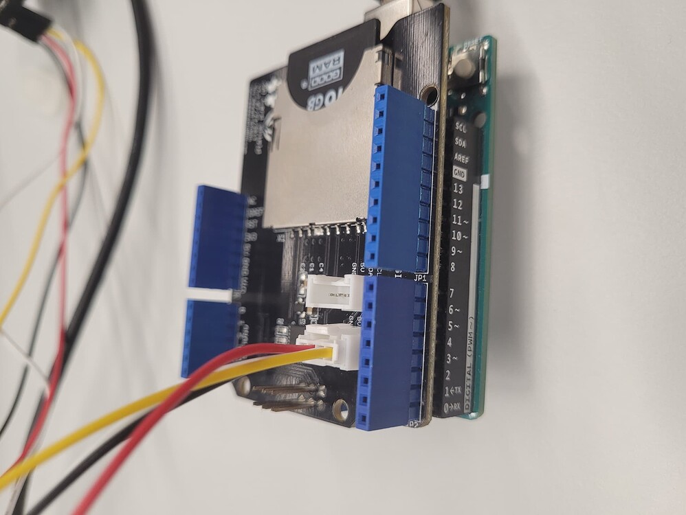 Question marks in Serial monitor but baud rate is the same - General ...