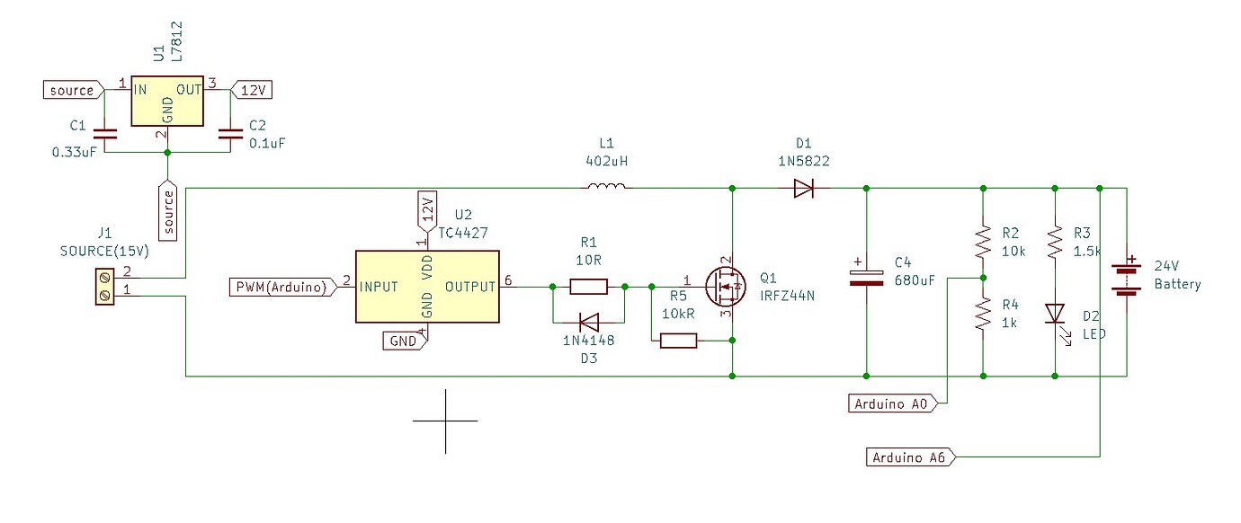 Battery charge with Boost converter - General Electronics - Arduino Forum