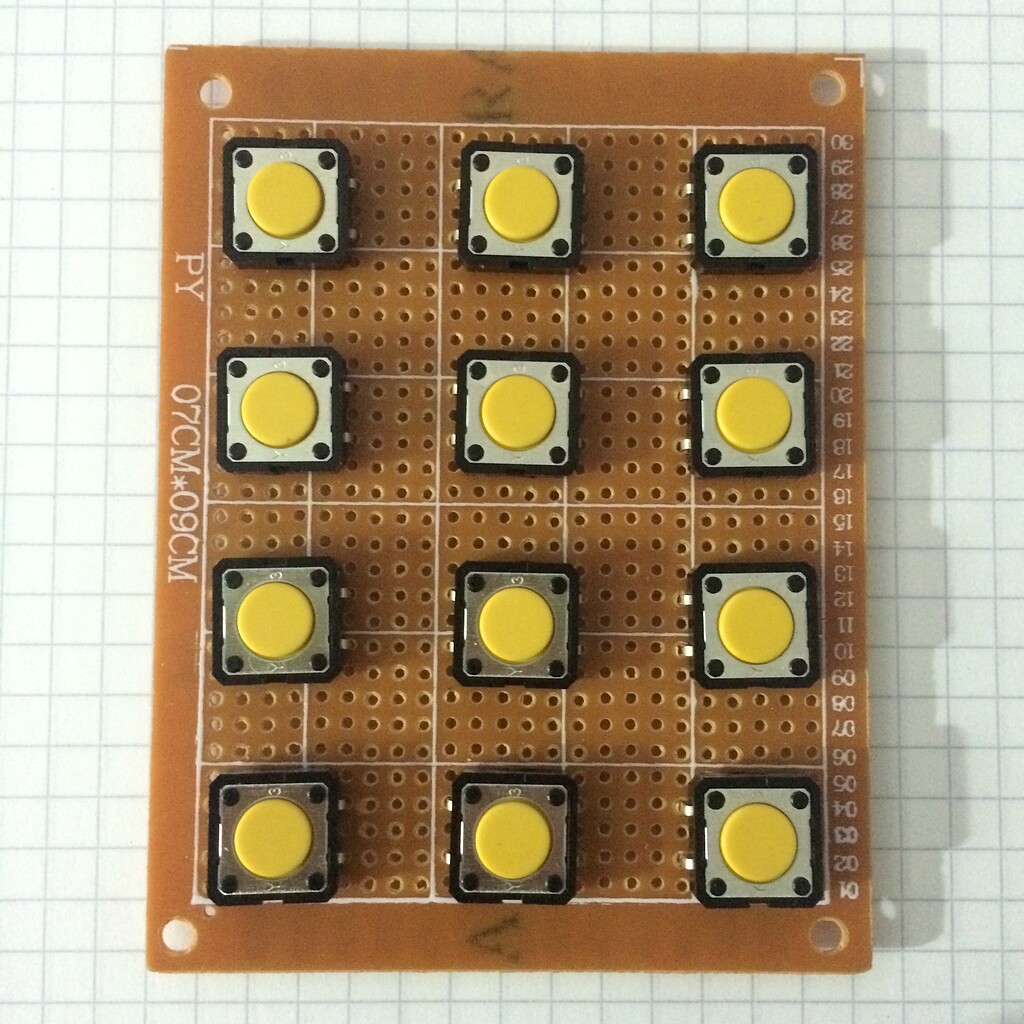 3 X 4 Push Button Matrix Erstellen Deutsch Arduino Forum