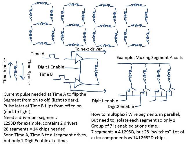 Project 003 Seven segments flip dot display - Displays - Arduino Forum