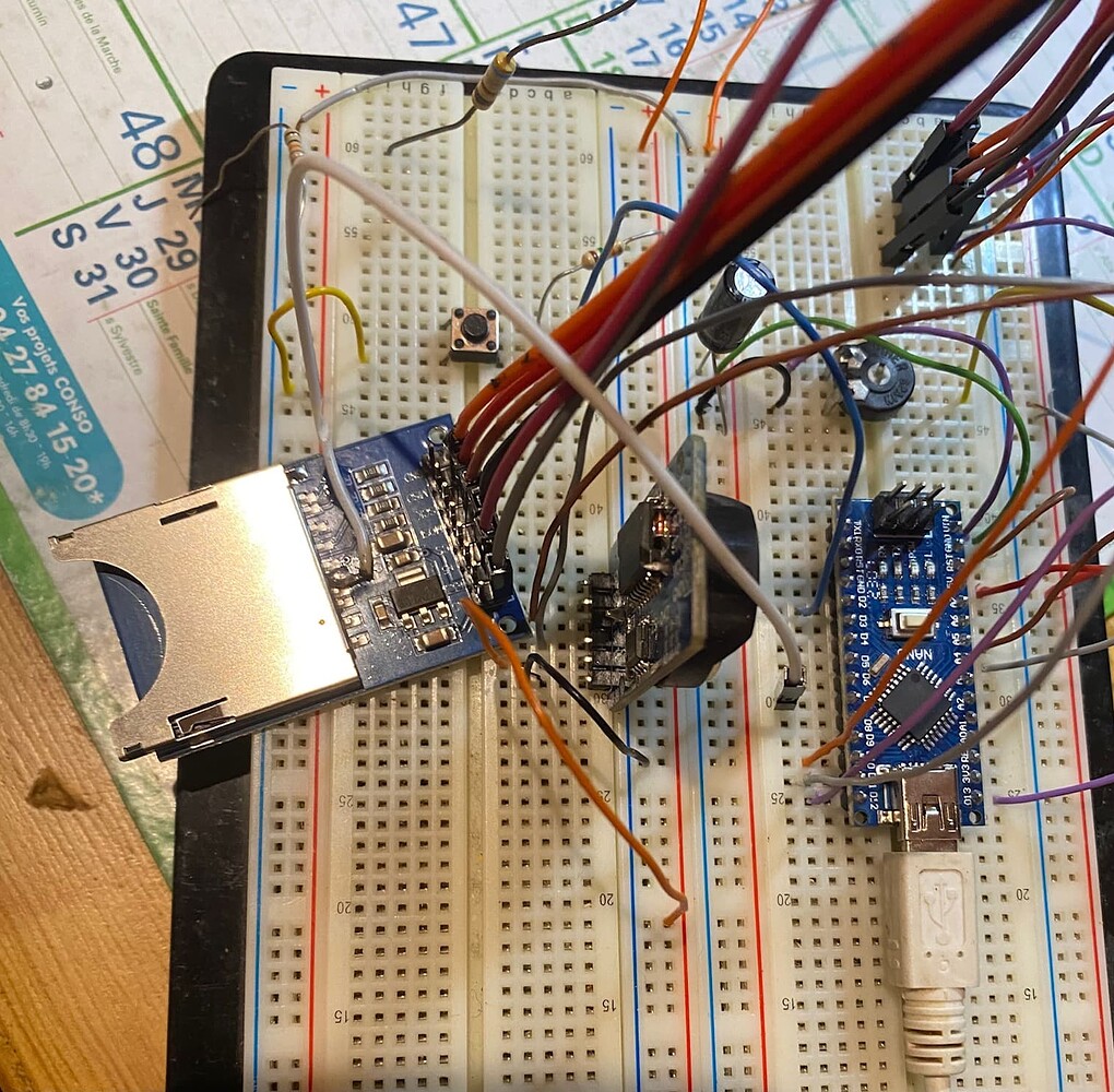 Carte SD-Problème enregistrements avec la fonction END - Français ...