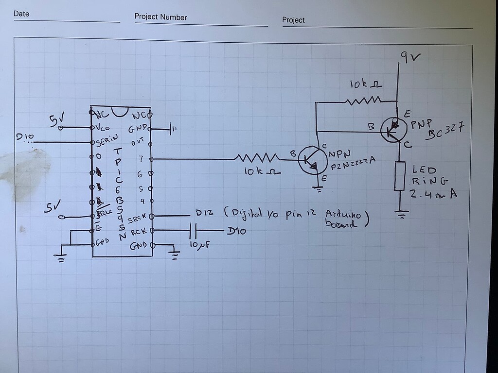 High Side Switching Wont Blink Unless I Touch The Npn Base Need