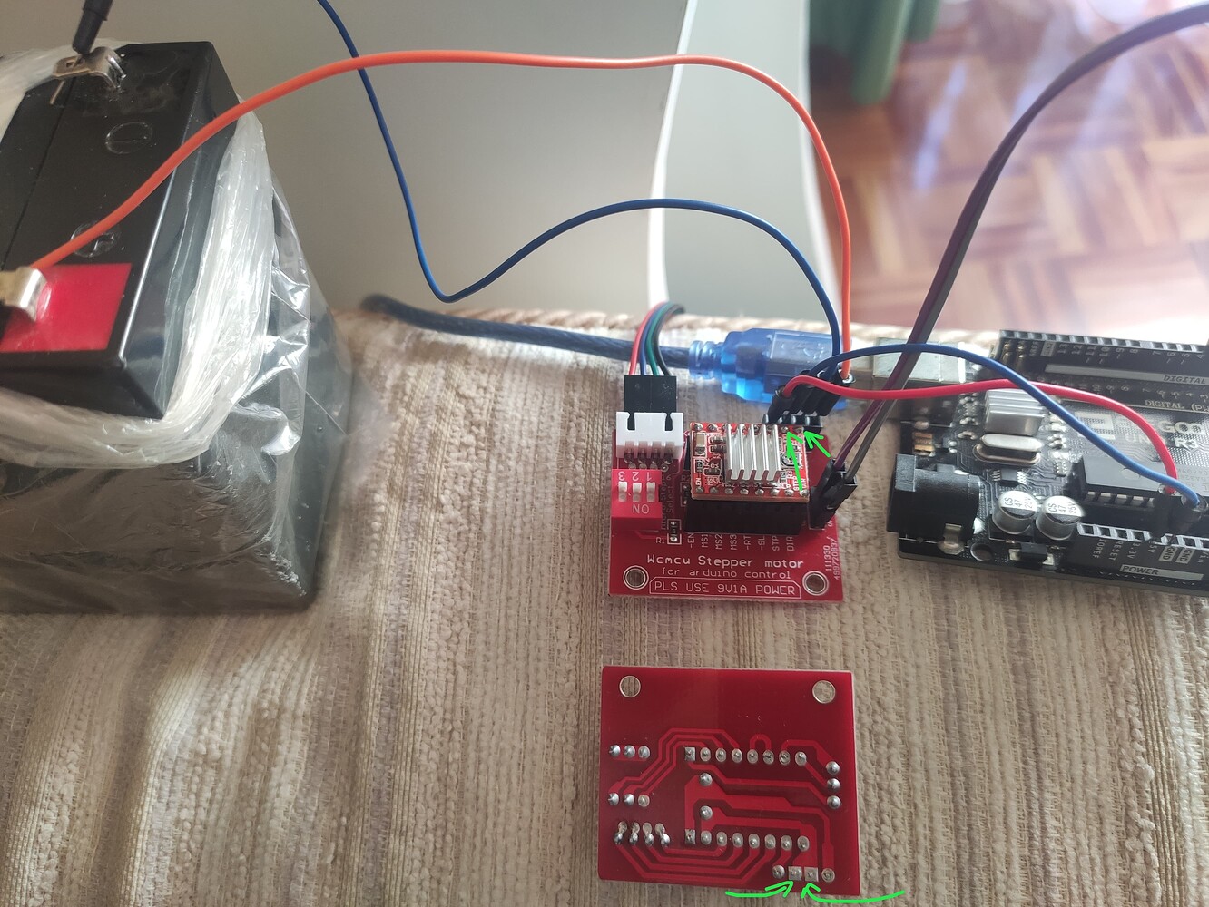 Problem using common ground for different voltages on negative of power suply - General ...
