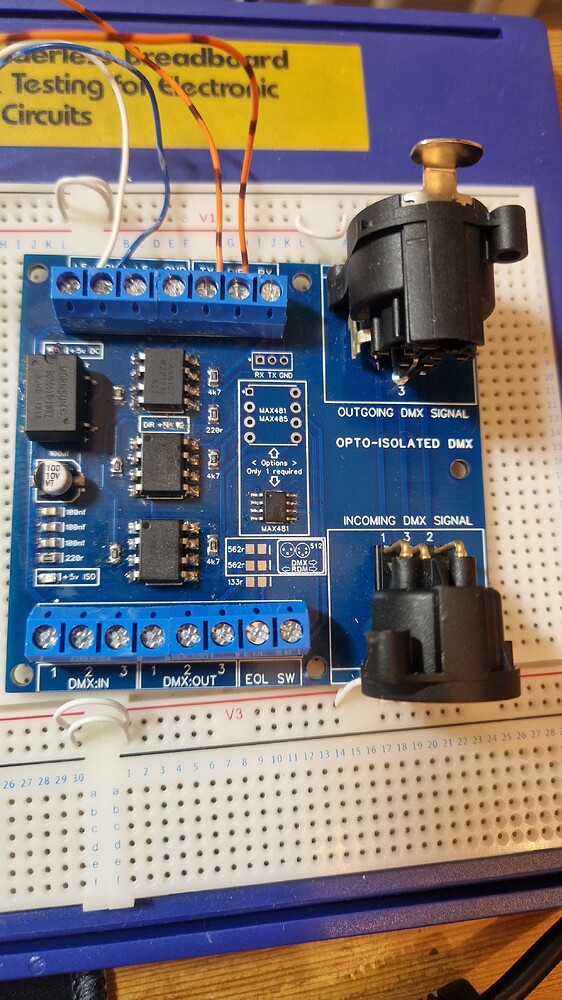 Timing for DMX on an ESP32 - General Electronics - Arduino Forum