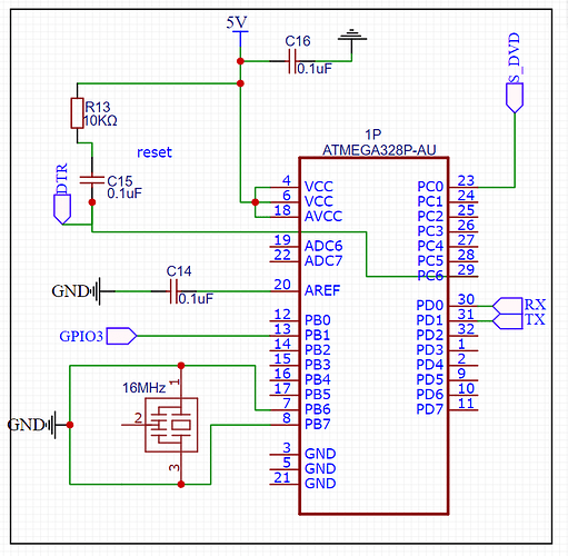 Need help wich correct crystal placement for ATMEGA328P-AU - Hardware Development - Arduino Forum