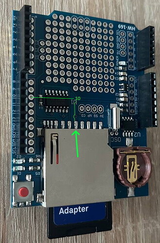 Arduino UNO with Data Logger Shield does not find SD card - Deutsch - Arduino Forum