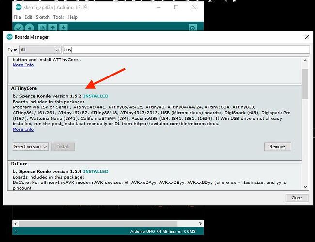 Ricerca libreria x Attiny 85 - Software - Arduino Forum