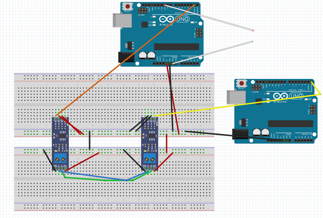 Module max 485 problem connecting arduino uno simplex communication ...