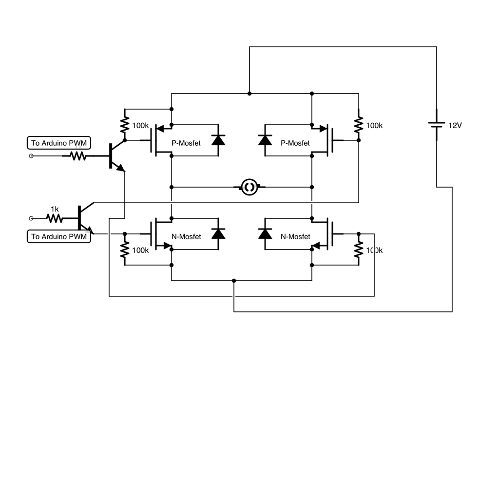 H-bridge without common ground - General Electronics - Arduino Forum