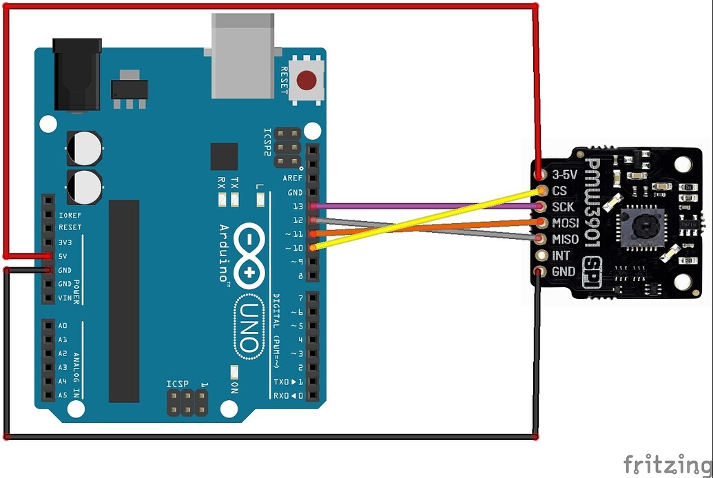Initialization of the optical flow sensor (pmw3901) failed - Sensors - Arduino Forum
