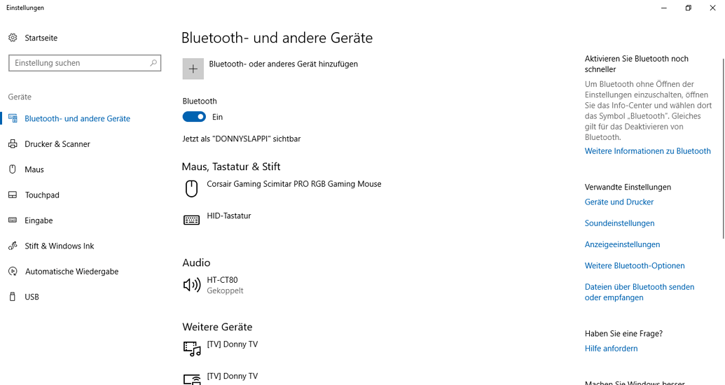 HowTo Bluetooth - HC-05 und HC-06 koppeln/verbinden - Deutsch - Arduino ...