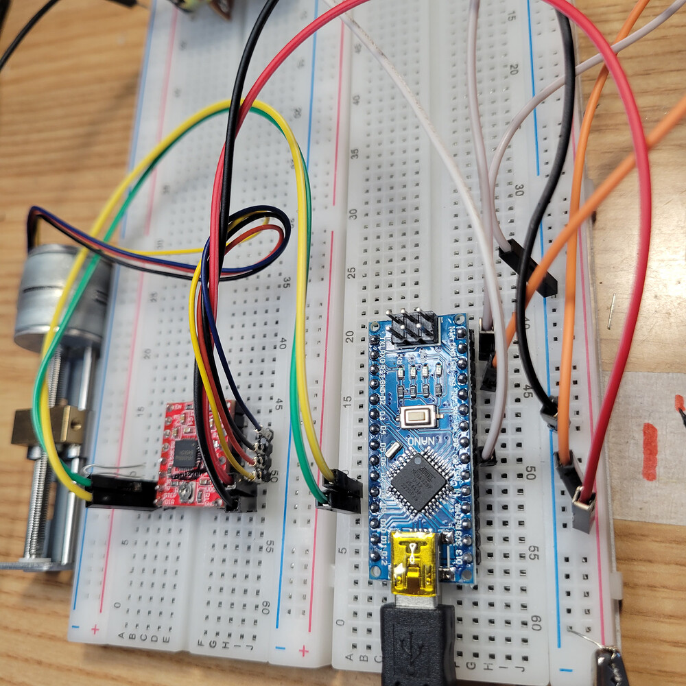 Need stepper mtr. to move according to voltage read - Programming - Arduino Forum