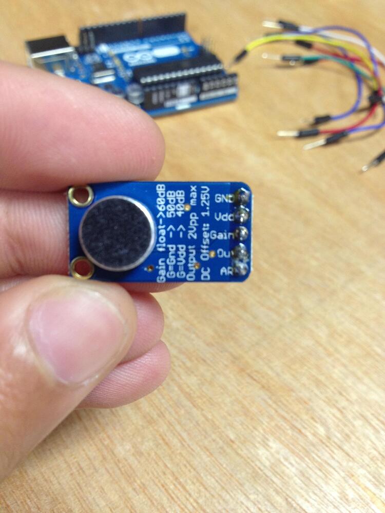 Arduino Uno to LED Matrix and Microphone Amplifier - General Guidance ...