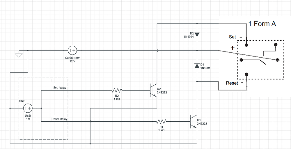 Latching relay for lights - General Guidance - Arduino Forum