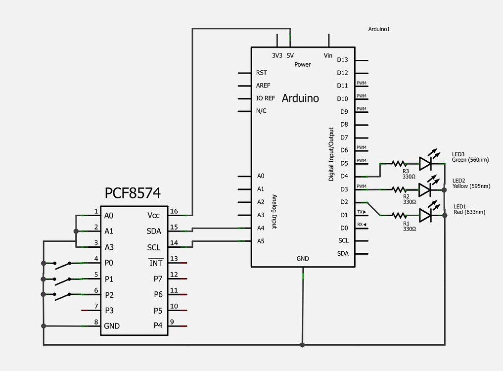 Anleitung: PCF8574 als I2C-Input am Arduino - Deutsch - Arduino Forum