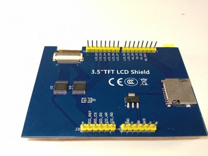 3.5" tft lcd shield (ili9486 controller) touch screen library with arduino mega - Displays ...